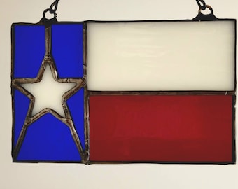 Stained Glass Patterns Texas Flag - Etsy