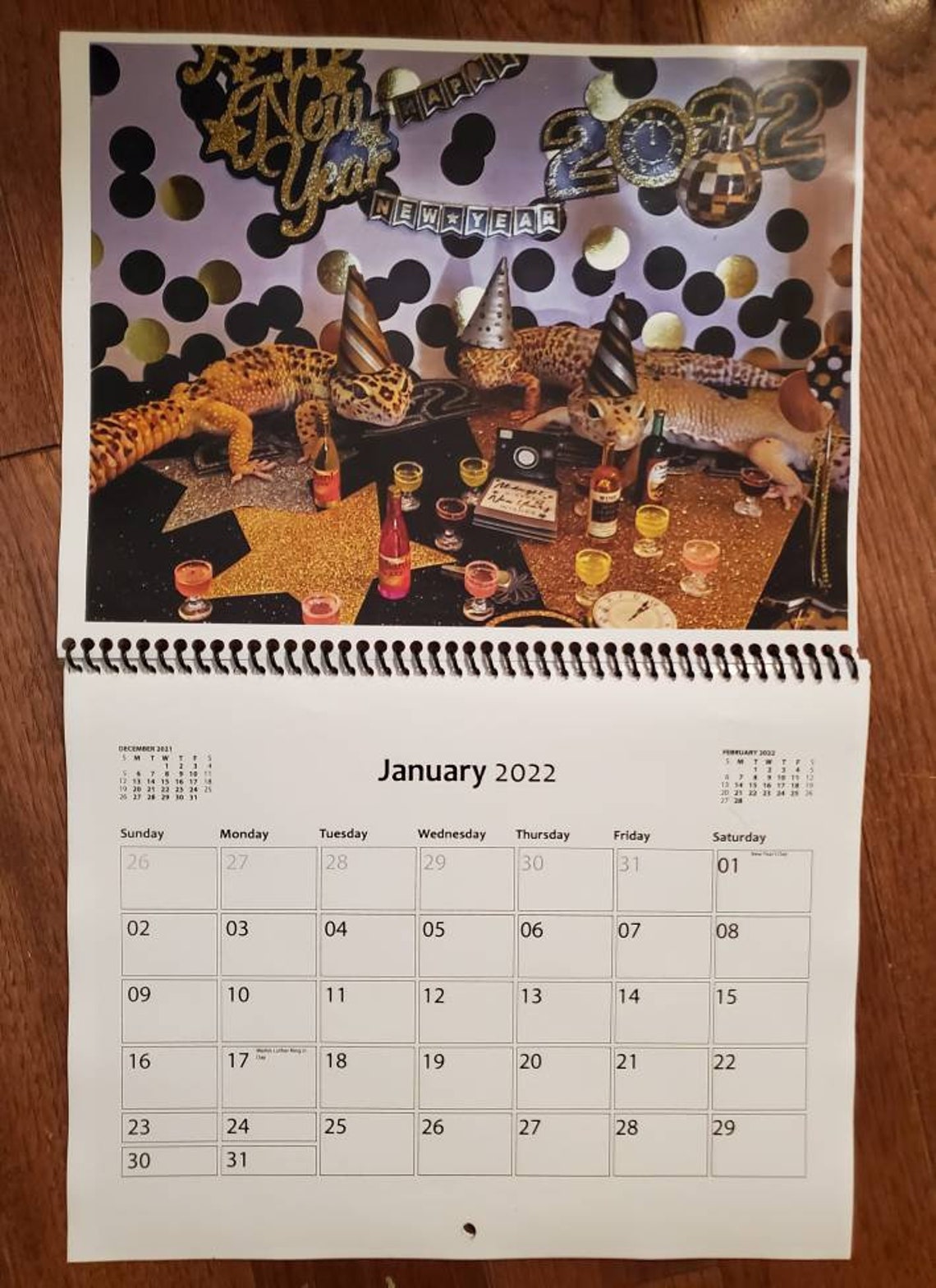 12 Months of Goofy Geckos 2022 Calendar - Etsy