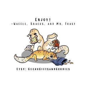 12 Months of Goofy Geckos 2022 Calendar - Etsy