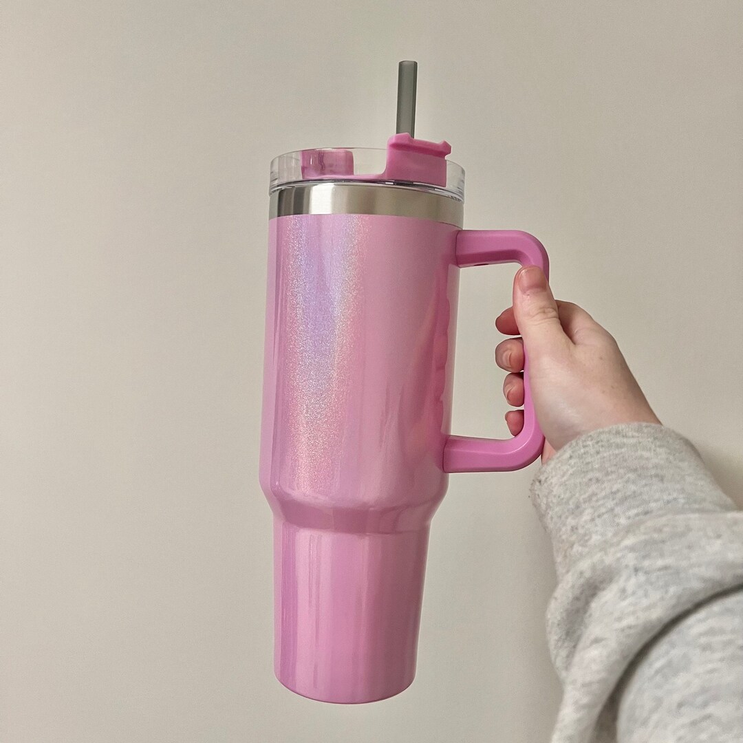 Purple Sparkle Tumbler, Purple Tumbler, 40oz Tumbler, Womens Tumbler ...