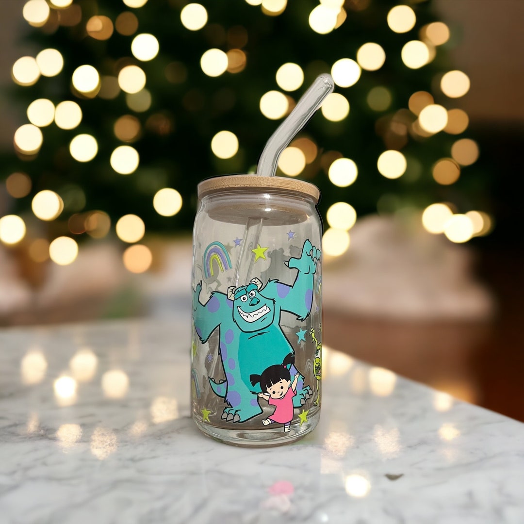 Pixars Monsters, Inc. Glass Cup, Monsters, Inc. Cup, Pixars Cup ...