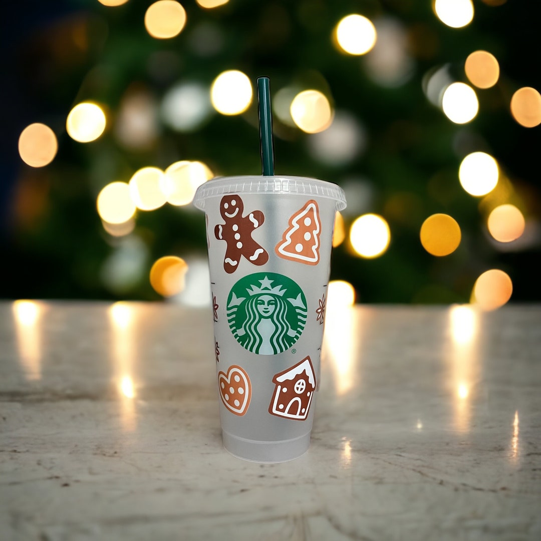 Gingerbread Starbucks Tumbler, Gingerbread Coffee Cup, Starbucks ...
