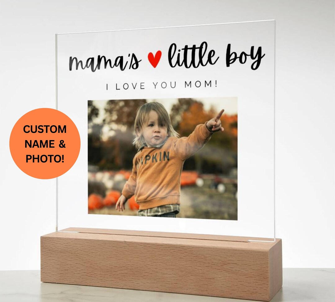 Easy and Fast Custom Photo Frame, Personalized Photo, Perfect Mothers ...
