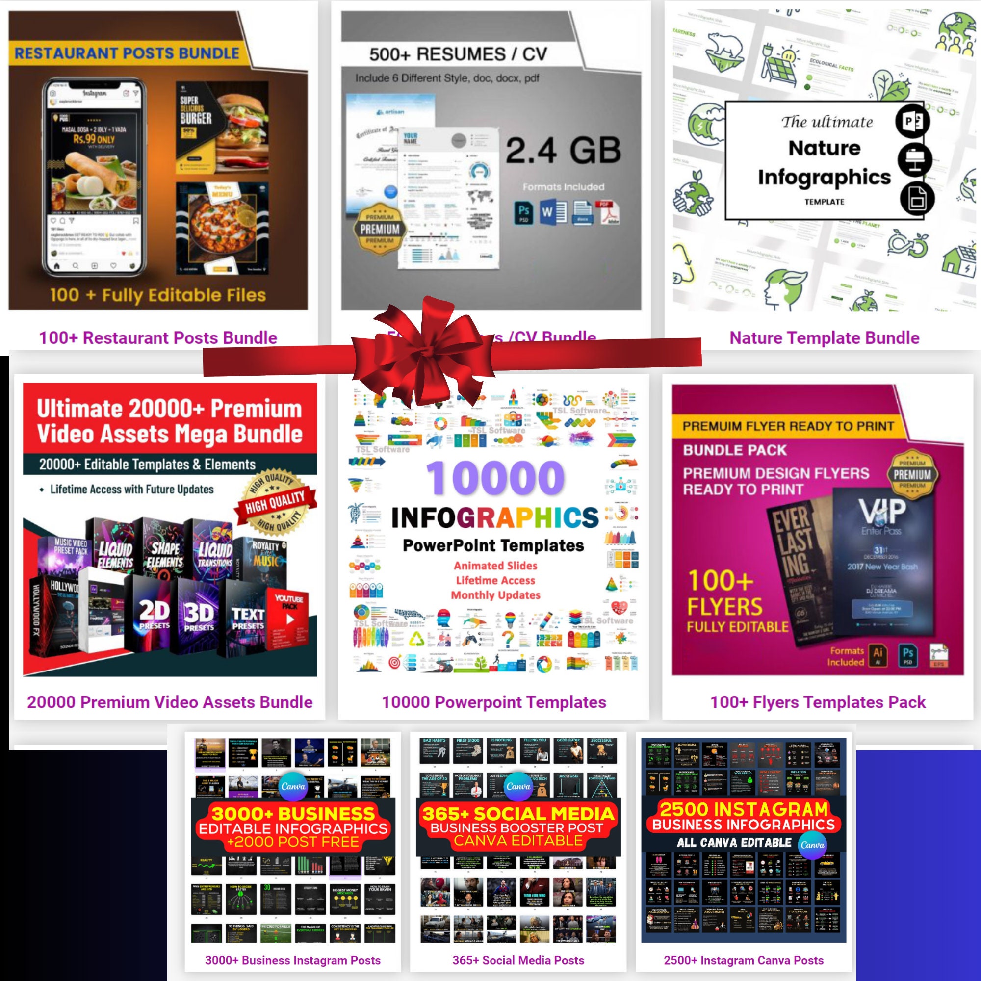 Ultimate Creative Digital Mega Bundle Mega Graphic Designer Master ...