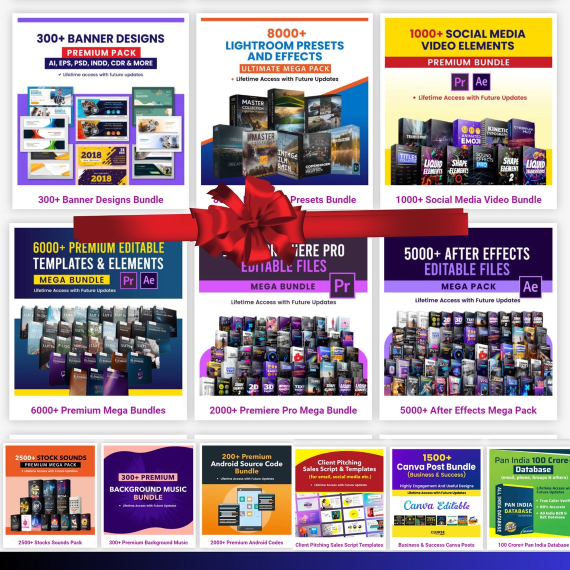 Ultimate Creative Digital Mega Bundle Mega Graphic Designer Master ...