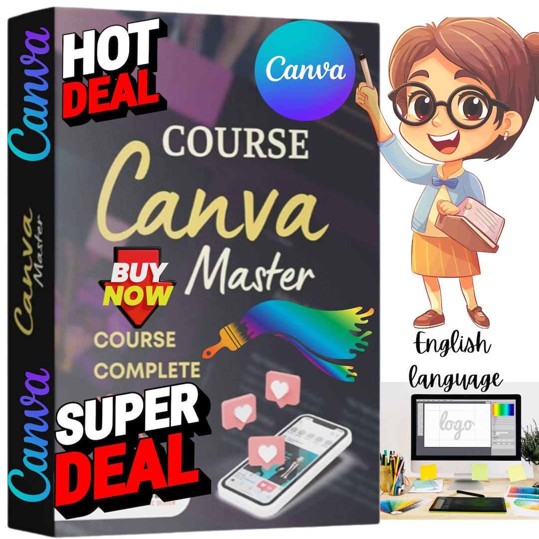 Canva Full Training Course|graphic Design Video Tutorial|learn Canva ...