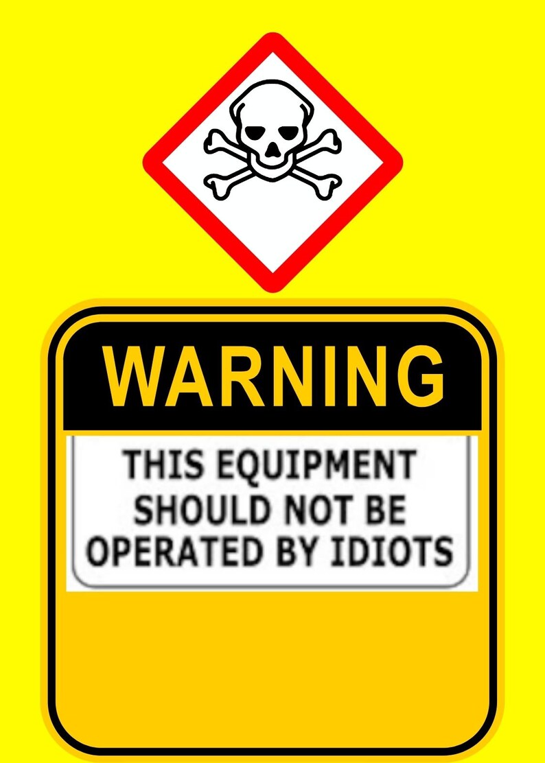 Warning Stickers|danger Stickers Svg/png|jpg|pdf|printable Digital ...