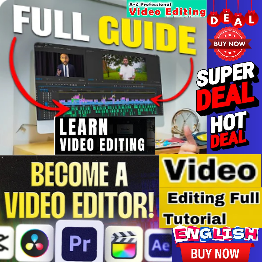 Ultimate Video Editing Masterclass Video Step by Step Tutorial to ...