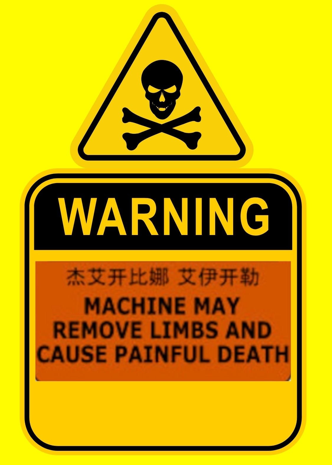 Warning Stickers|danger Stickers Svg/png|jpg|pdf|printable Digital ...