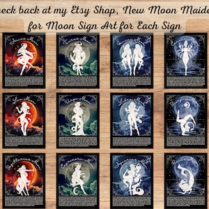 Pisces Moon Art Prints | Pisces Artwork With Moon Sign Description ...
