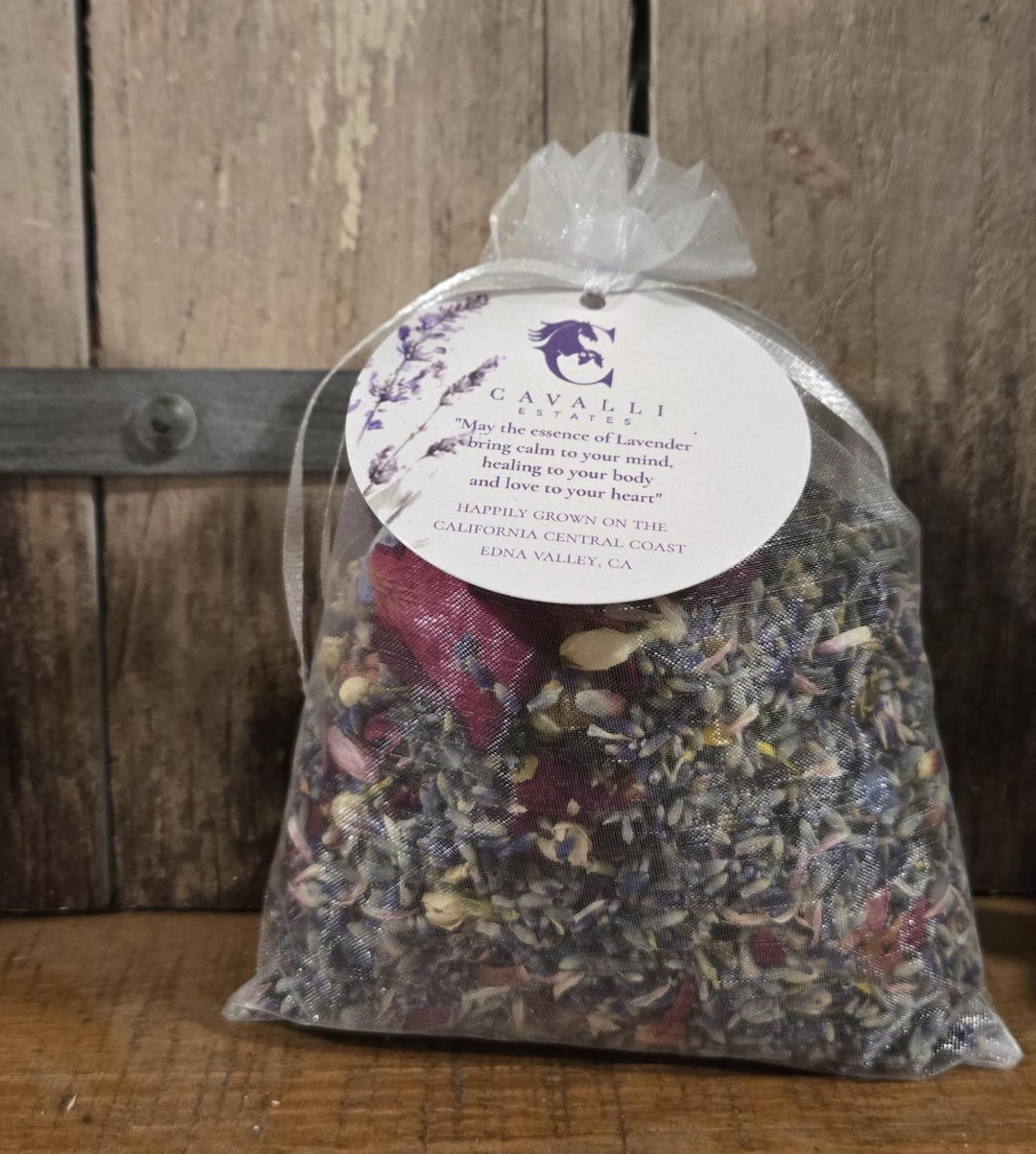 Lavender Potpourri Sachet for Closets & Drawers - Farm Grown ...