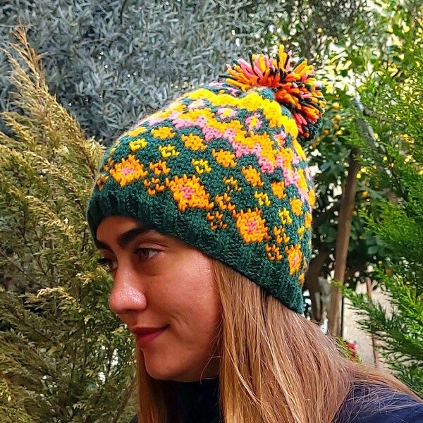Fair Isle Hat - Etsy