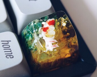 Epoxy Resin Artisan Keycap, Custom Keycaps, Botanical Keycaps, OEM SA ...