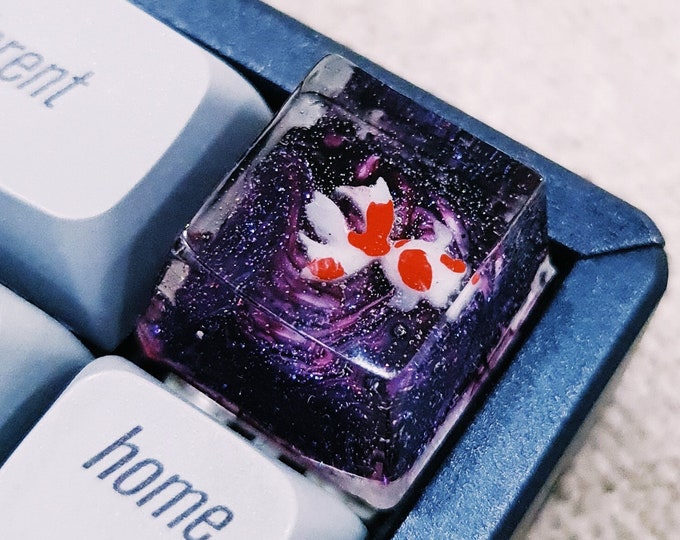 Goldfish Artisan Keycap, Custom Keycaps, Botanical Fish Keycaps, SA OEM ...
