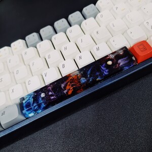Space Artisan Keycap, Custom Keycaps, Interstellar Galaxy Planet Keycap ...