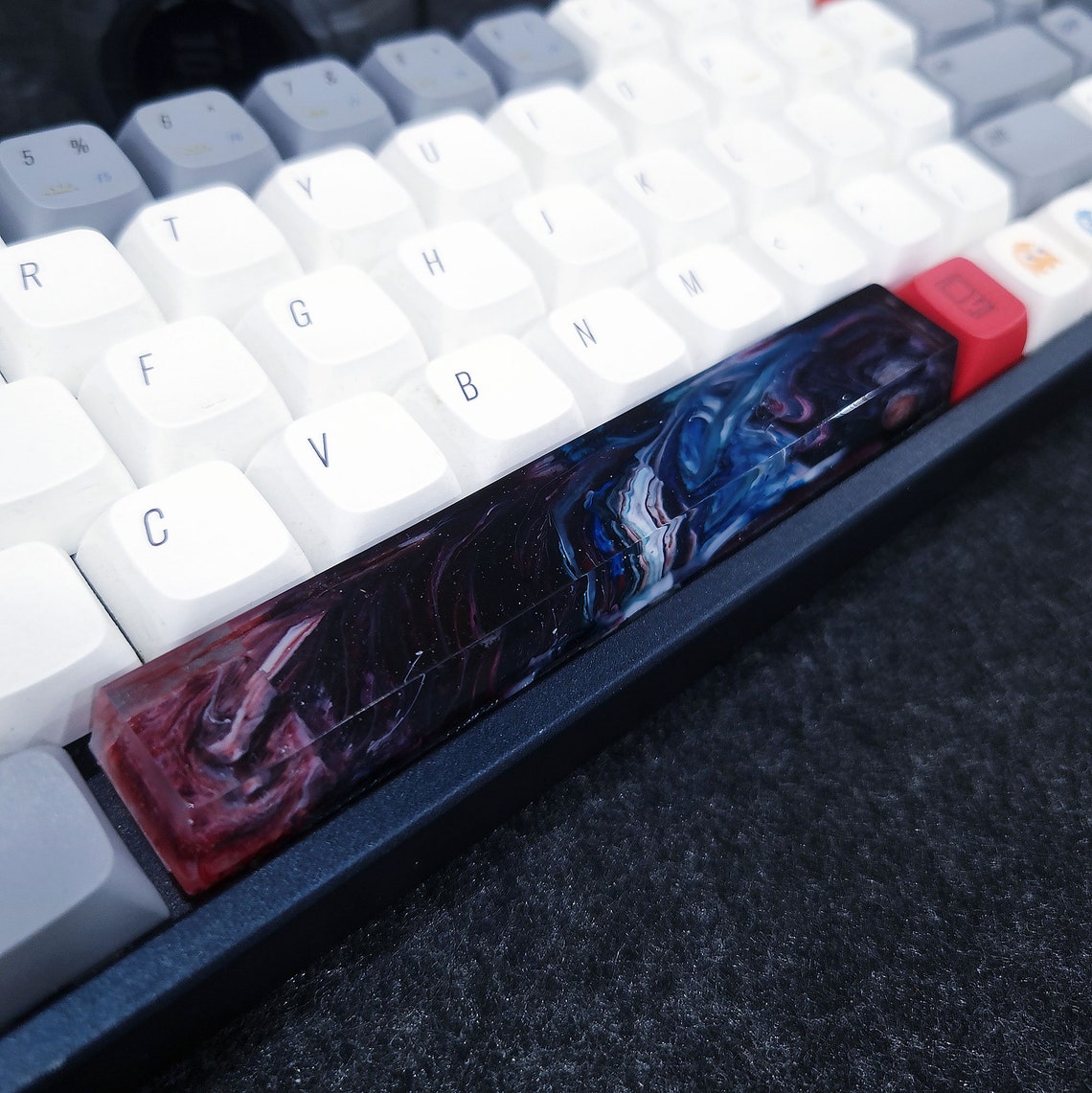 Epoxy Resin Artisan Keycap Custom Keycaps Interstellar - Etsy