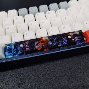 Space Artisan Keycap, Custom Keycaps, Interstellar Galaxy Planet Keycap ...