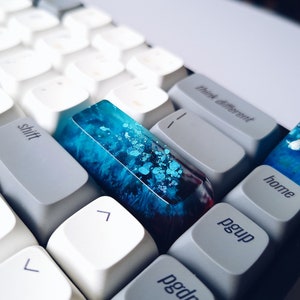 Matte Artisan Keycap Custom Keycaps Botanical Keycaps Matte - Etsy