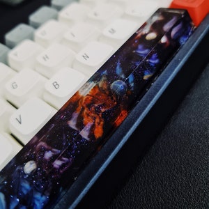 Space Artisan Keycap, Custom Keycaps, Interstellar Galaxy Planet Keycap ...