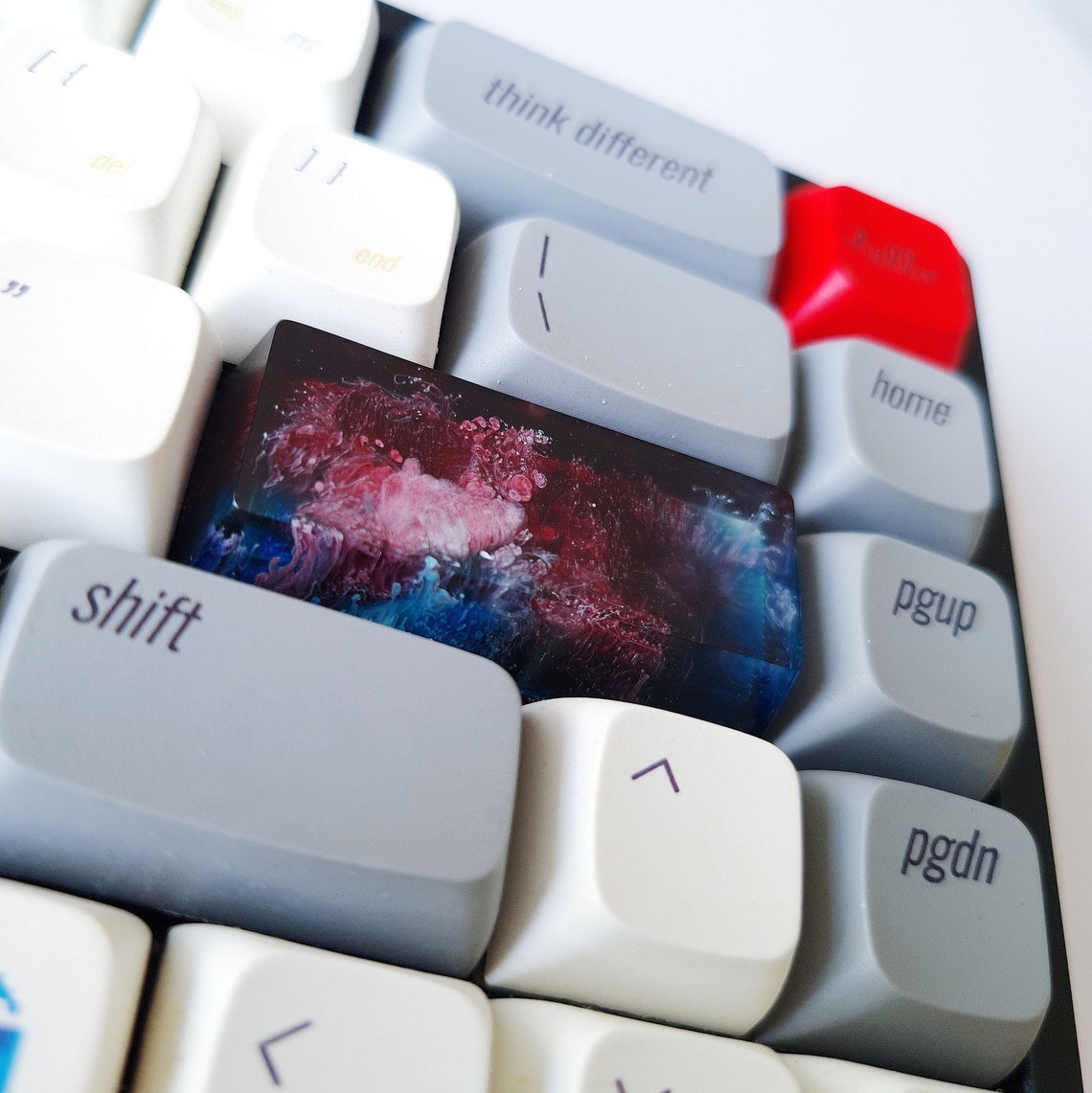 Epoxy Resin Artisan Keycap Custom Keycaps Botanical Keycaps - Etsy