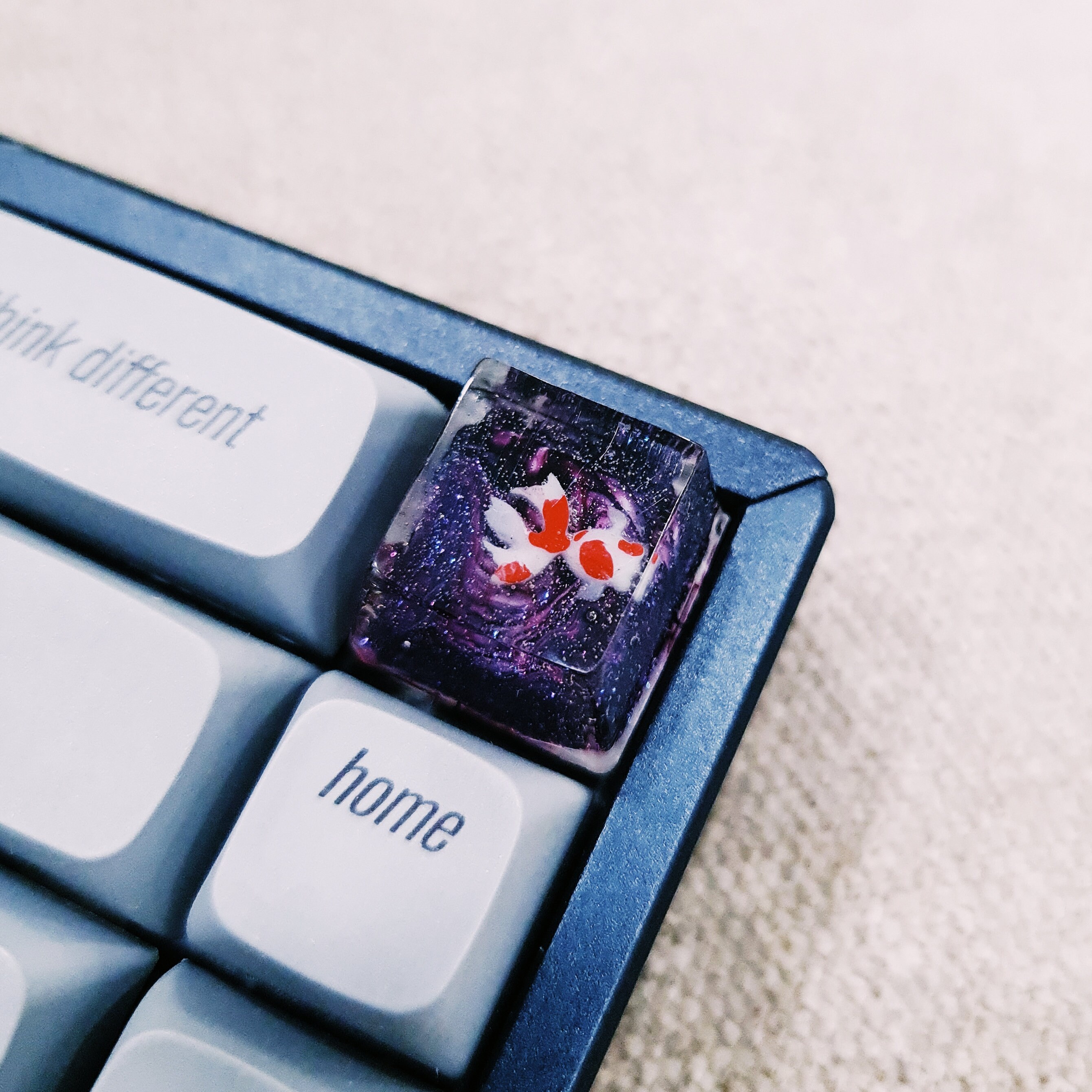Goldfish Artisan Keycap, Custom Keycaps, Botanical Fish Keycaps, SA OEM ...