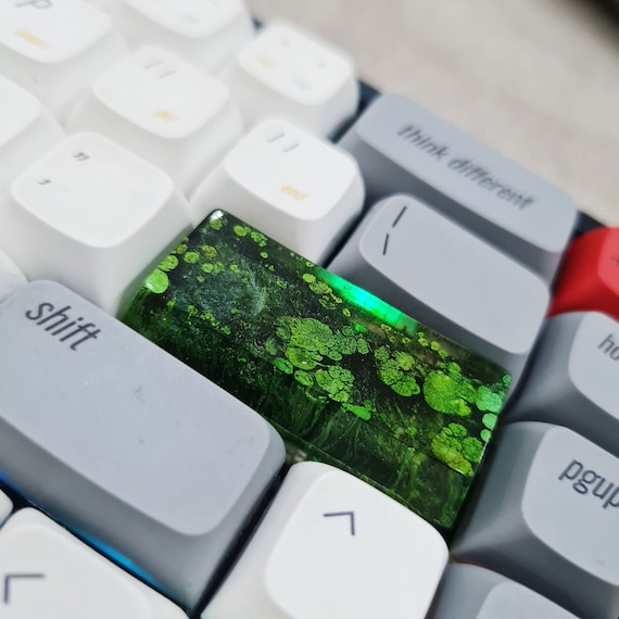 Epoxy Resin Artisan Keycap Custom Keycaps Botanical Keycaps - Etsy