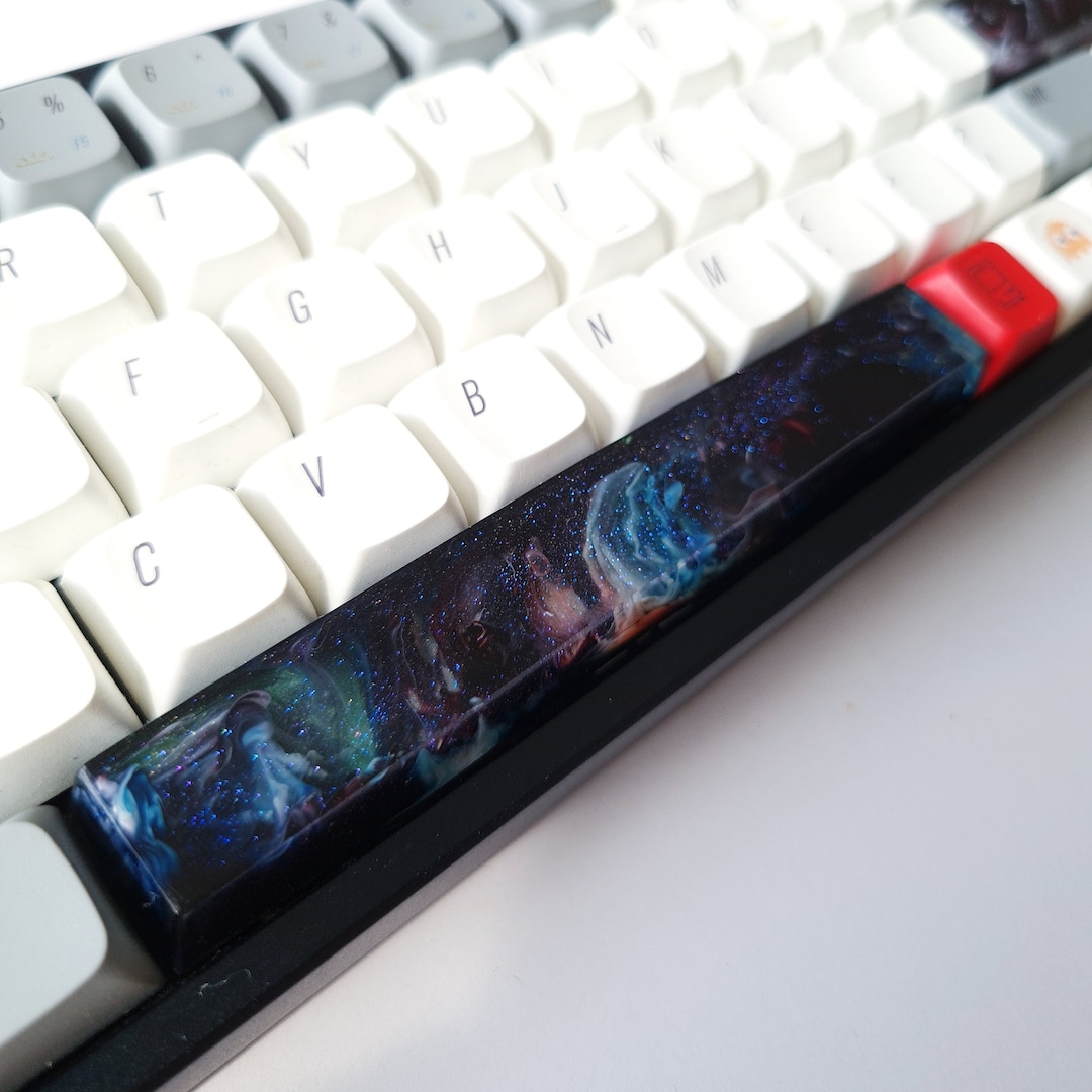 Artisan OEM SA Keycap, Custom Keycaps, Interstellar Galaxy Space Keycap ...
