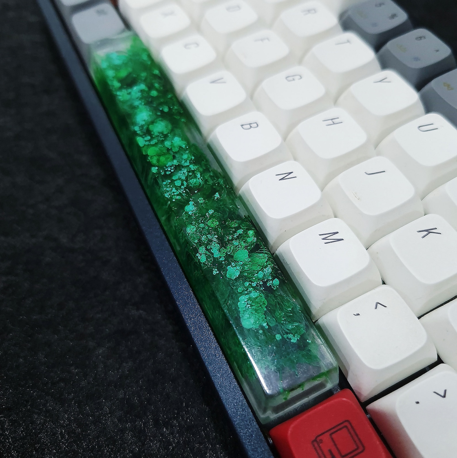 Epoxy Resin Artisan Keycap Custom Keycaps Botanical Keycaps - Etsy