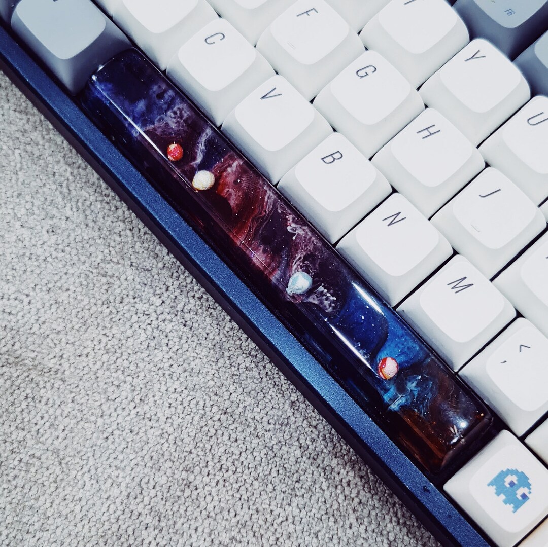 Space Artisan Keycap, Custom Keycaps, Interstellar Galaxy Planet Keycap ...