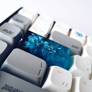 Matte Artisan Keycap, Custom Keycaps, Botanical Keycaps, Matte SA ...