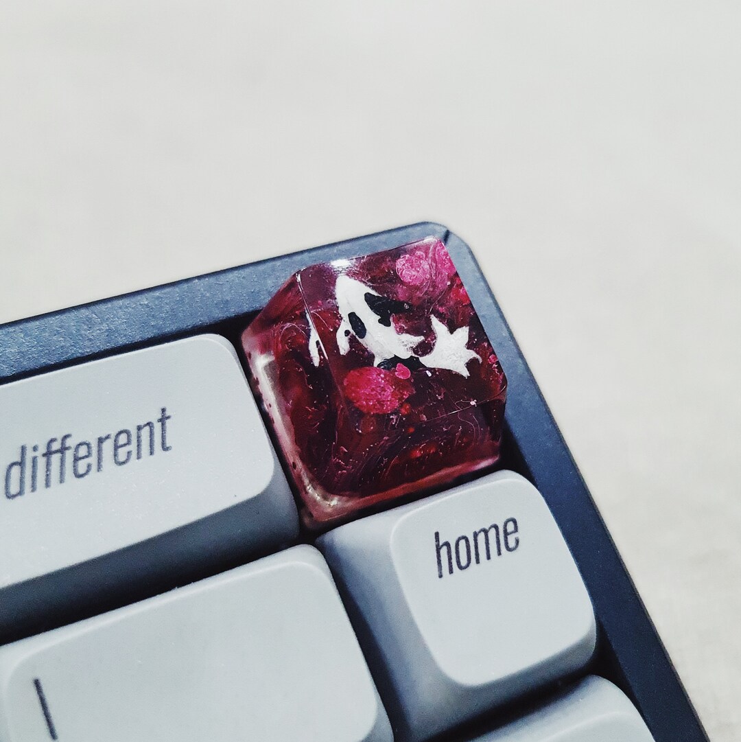 Koi Fish Artisan Keycap, Custom Keycaps, Botanical Koi Keycaps, SA OEM ...