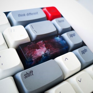 Epoxy Resin Artisan Keycap, Custom Keycaps, Botanical Keycaps, Cherry ...