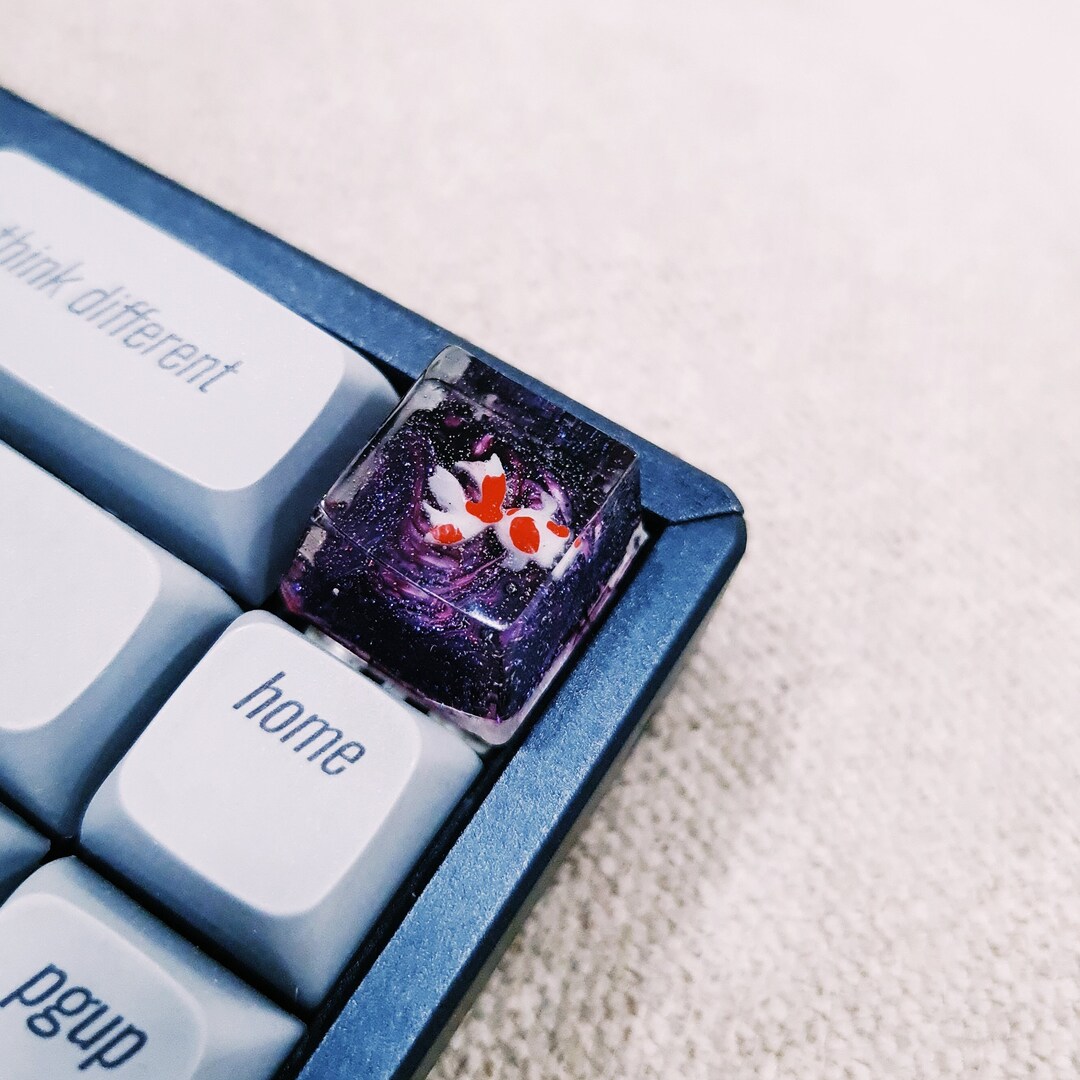 Goldfish Artisan Keycap, Custom Keycaps, Botanical Fish Keycaps, SA OEM ...