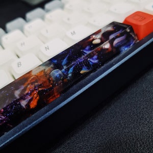 Space Artisan Keycap, Custom Keycaps, Interstellar Galaxy Planet Keycap ...