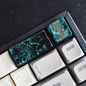 Artisan Keycap, Green Moss Custom Keycaps, Botanical Keycaps, OEM SA ...