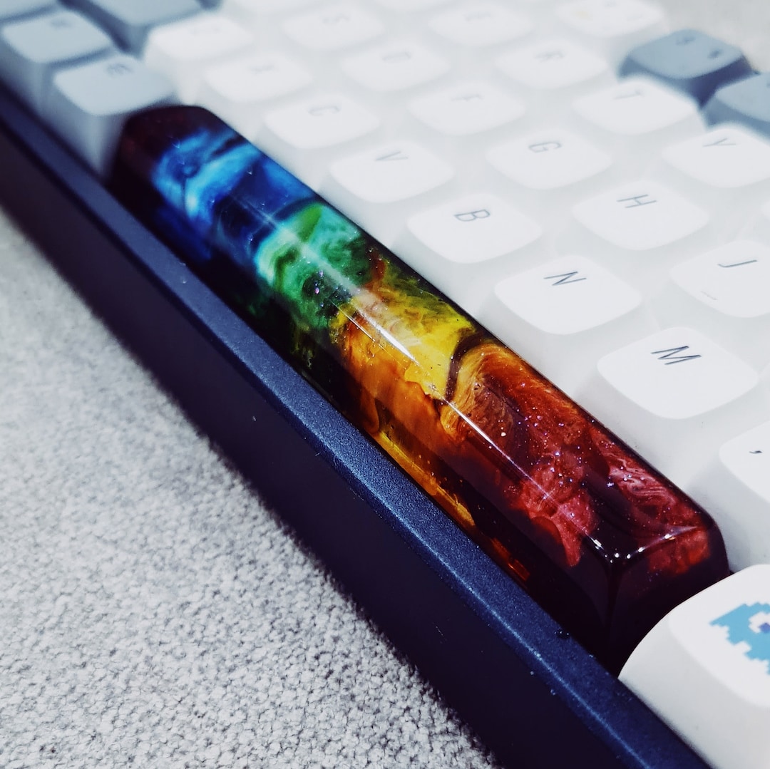 Interstellar Galaxy Keycap, Epoxy Resin Artisan Keycap, Custom Keycaps ...