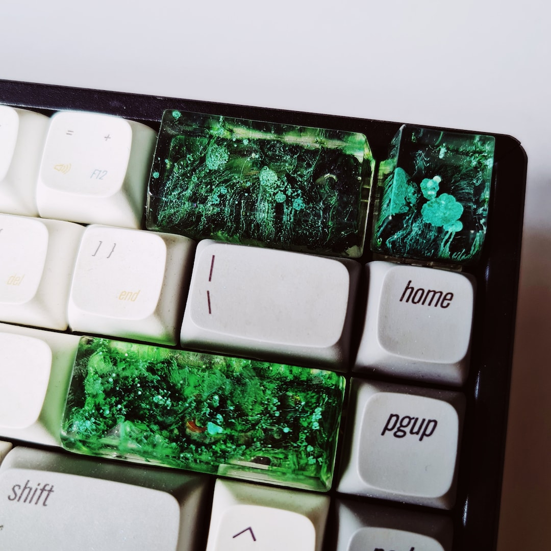 Moss Artisan Keycap, Custom Keycaps, Botanical Keycaps, OEM SA Keycaps ...