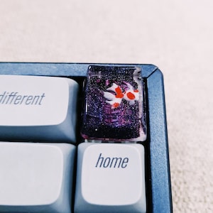 Goldfish Artisan Keycap, Custom Keycaps, Botanical Fish Keycaps, SA OEM ...