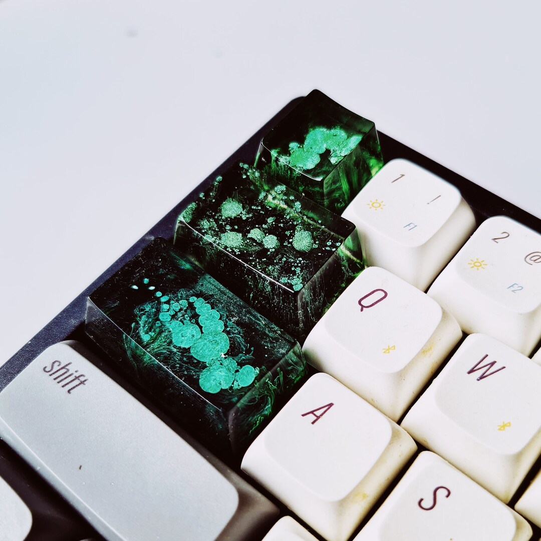 Moss Artisan Keycap, Custom Keycaps, Botanical Keycaps, OEM SA Keycaps ...