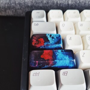 Matte Artisan Keycap, Custom Keycaps, Botanical Keycaps, Matte SA ...