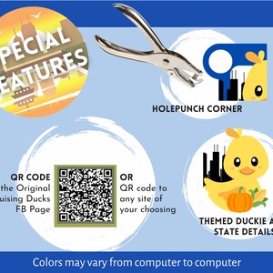 Cruising Ducks Tag, Digital Download, Tags for Ducks, Carnival Duck Tag ...