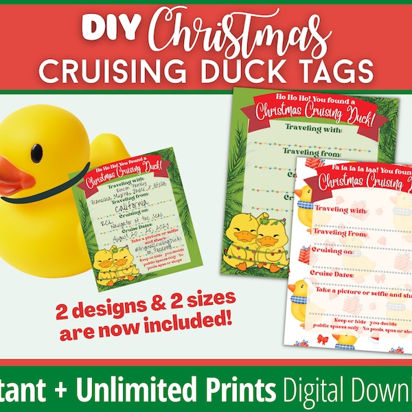Cruise duck clipart - Etsy México