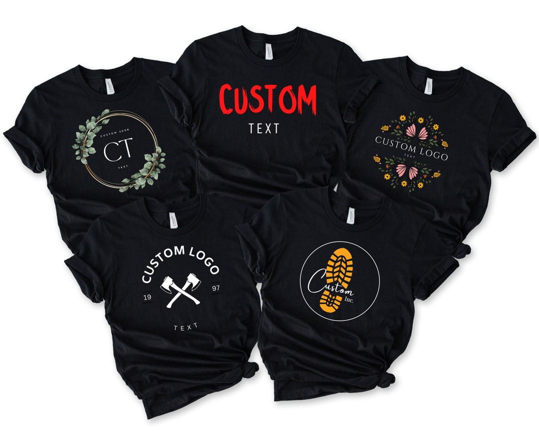 Custom Logo Shirt, Custom Shirt, Logo Shirt, Custom Logo, Logo Tee ...