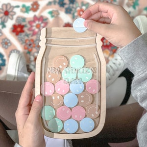 Reward Jar, Reward Jar Classroom, Reward Jar for Kids, Reward System ...