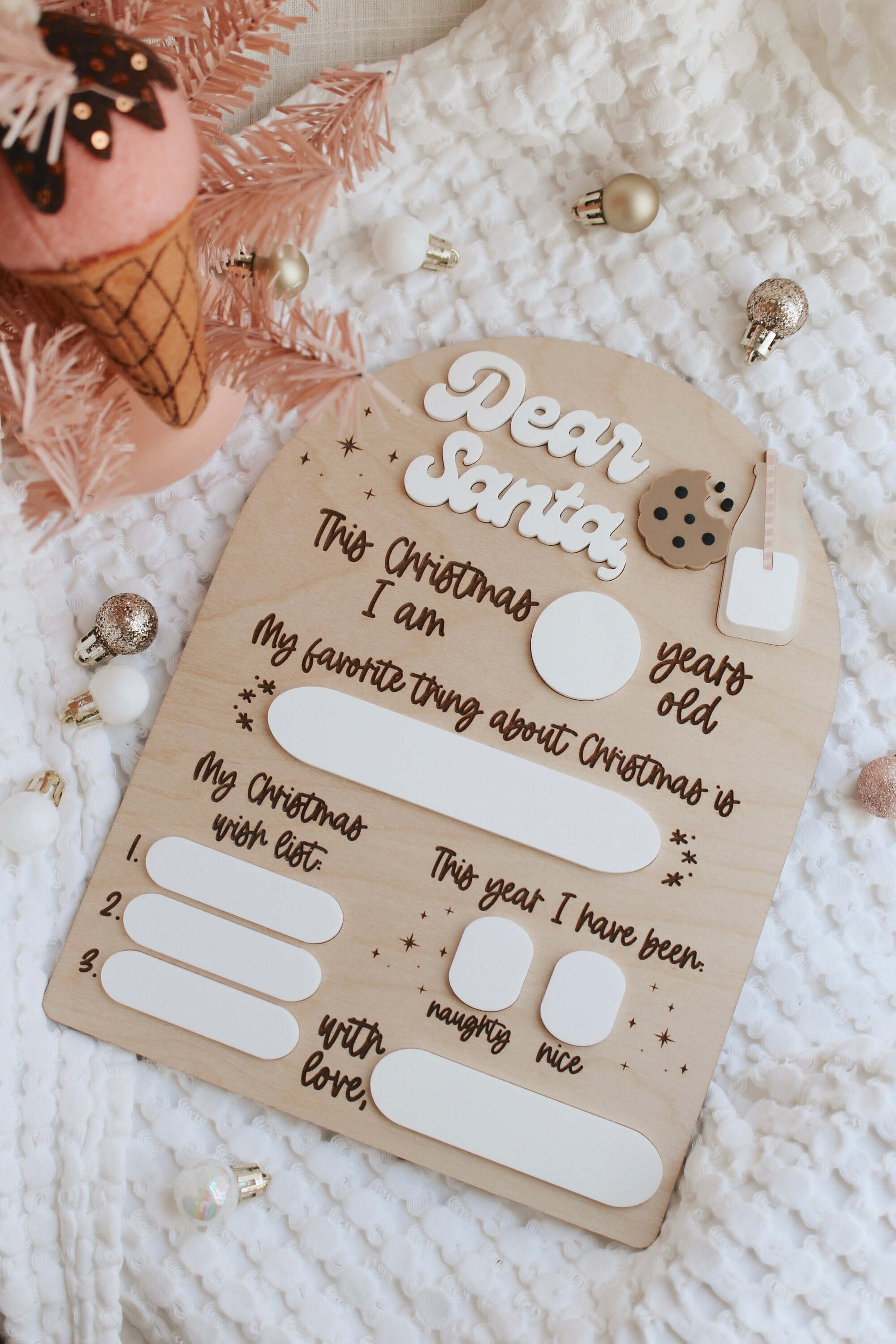 Dear Santa Sign| Santa Letter| Santa Sign| Christmas Wood Signs| Dry ...