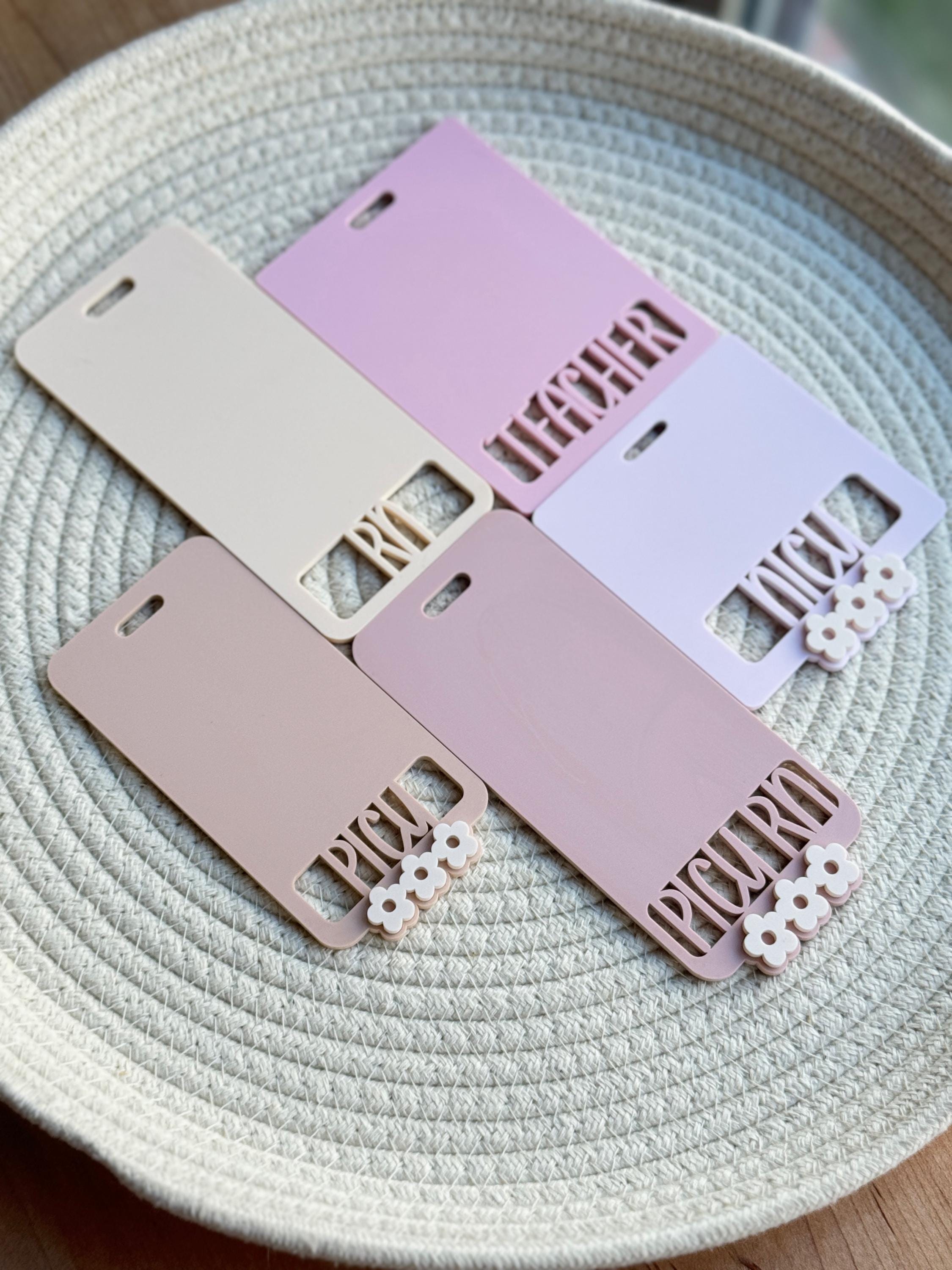 Custom Badge Buddy, Badge Buddy Nurse, Healthcare Worker Badge Name ...