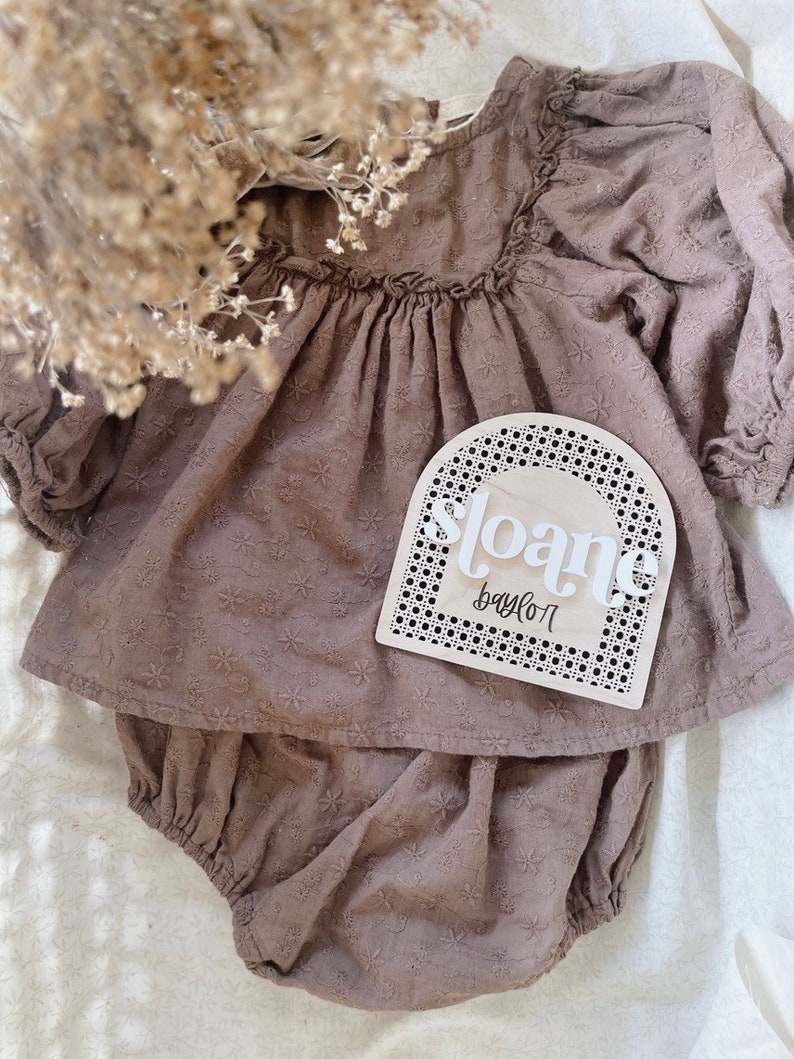 Baby Birth Announcement Sign Boho Baby Arch Name Sign Boho - Etsy