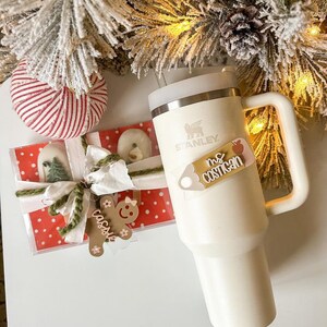 Christmas Stanley Topper, Stanley Name Plate Christmas, Stanley ...