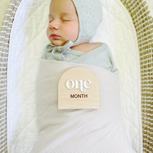 Arched Baby Milestone Markers Baby Milestone Photo Prop - Etsy