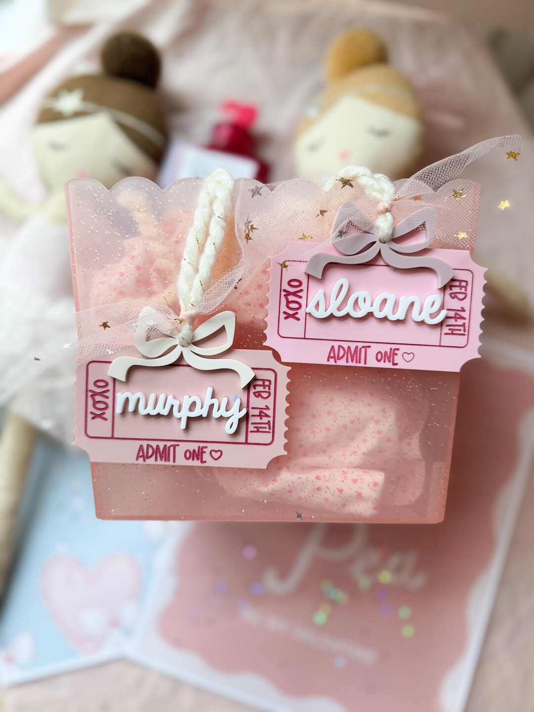 Valentines Day Heart Tags, Valentines Basket, Valentines for Kids ...